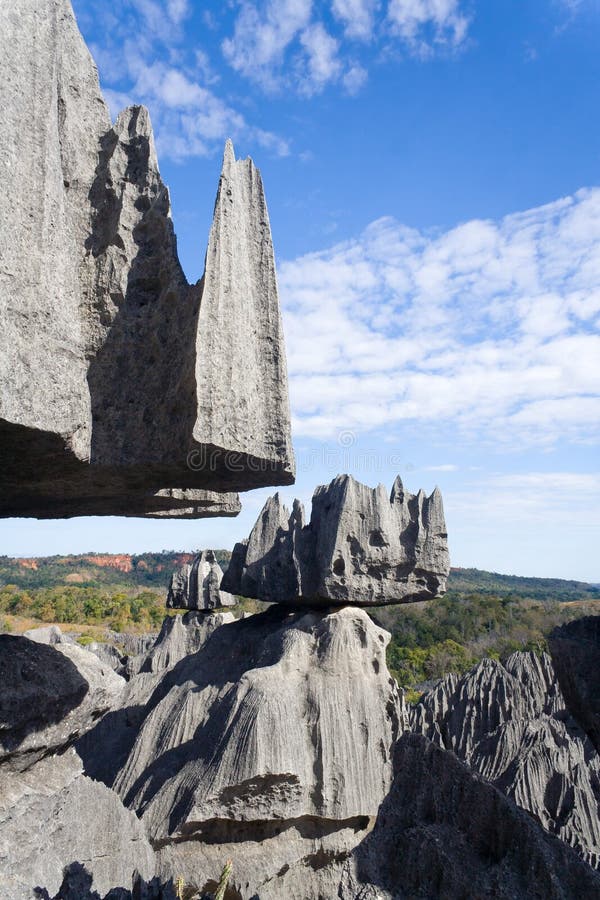 Tsingy de Bemaraha stock photo. Image of peaks, large - 17538184