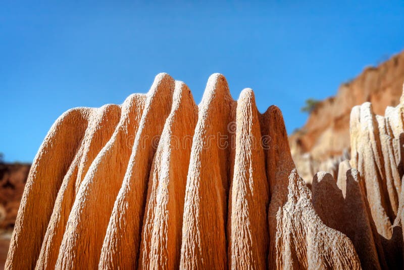 Tsingy Rojo De Diego Suárez, Madagascar Imagen de archivo - Imagen de ...