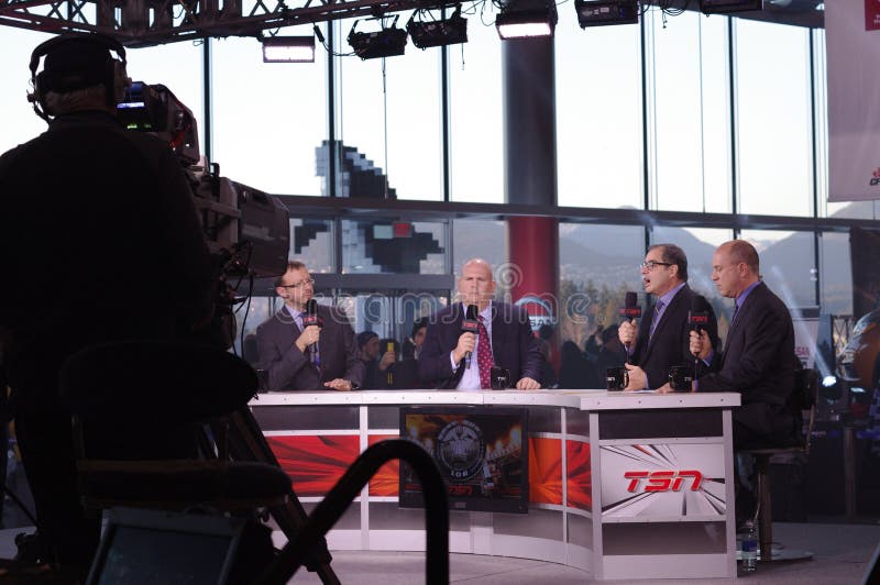 TSN Broadcast Coverage of 102 Grey Cup Editorial Photography - Image of ...