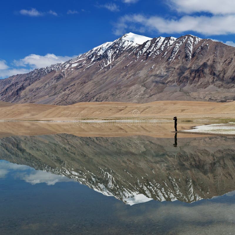 Tso Kar Lake in Ladakh, North India Editorial Image - Image of ecology ...