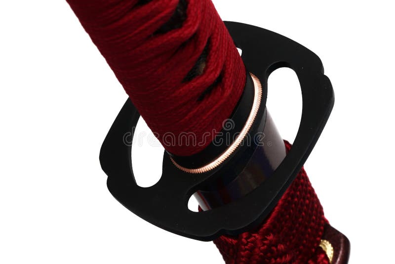 Tsuba : Hand Guard of Japanese Sword Stock Photo - Image of samurai ...