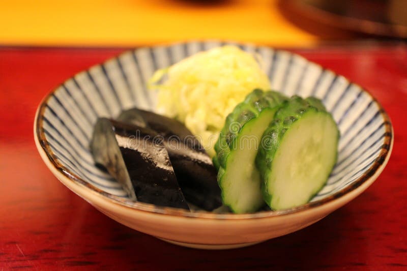 Tsukemono (Japanese Pickles) in Tokyo, Japan Stock Image - Image of ...