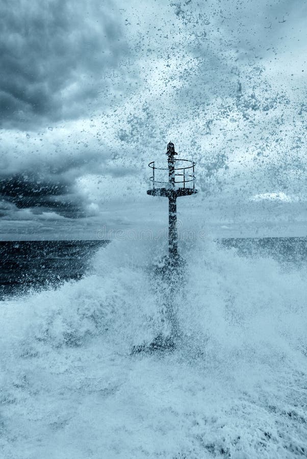 Tsunami stock image. Image of dangerous, morning, coast - 19567003