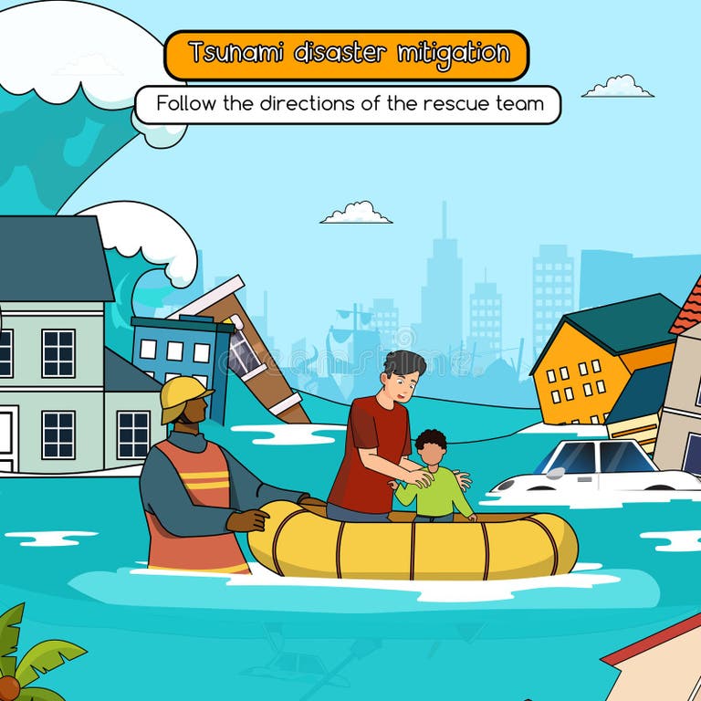 Tsunami Scenario Stock Illustrations – 23 Tsunami Scenario Stock ...