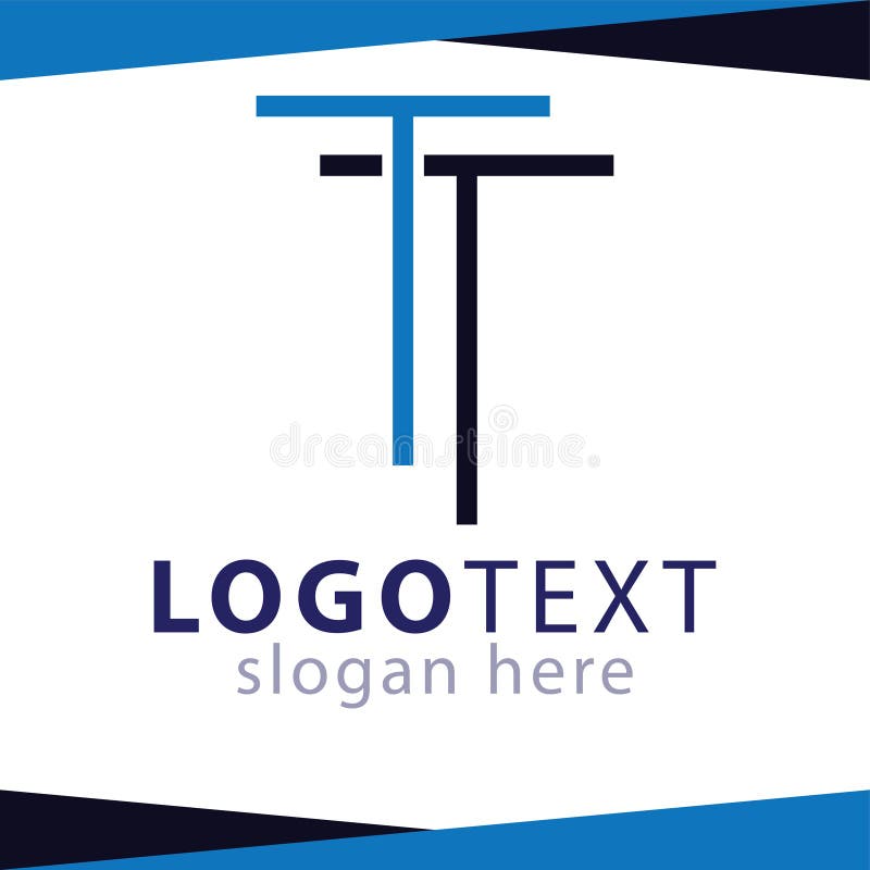 Tt-line-Logo vektor abbildung. Illustration von initiale - 159028462