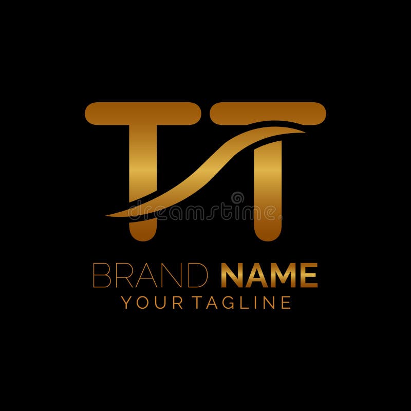 TT logo design. stock vector. Illustration of cartoon - 363620831