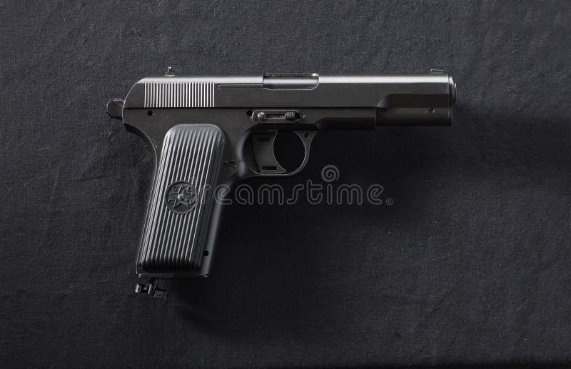 TT pistol stock photo. Image of danger, soviet, tokarev - 63017574