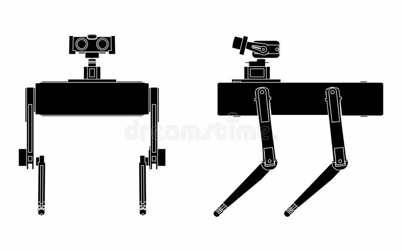 Quadruped Robot Icon Stock Illustrations – 39 Quadruped Robot Icon ...