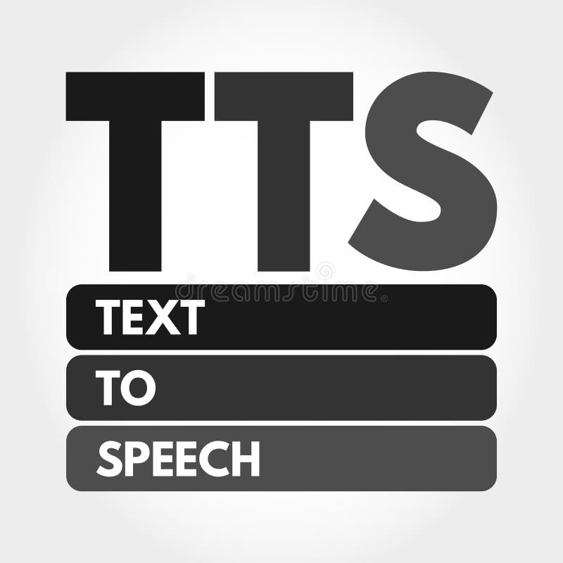 Tts Text Stock Illustrations – 40 Tts Text Stock Illustrations, Vectors ...