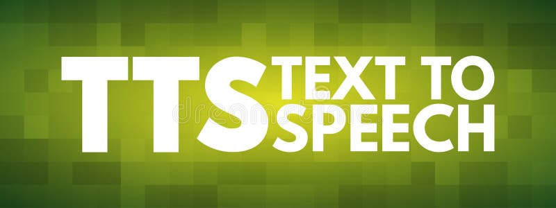 Tts Text Stock Illustrations – 25 Tts Text Stock Illustrations, Vectors ...