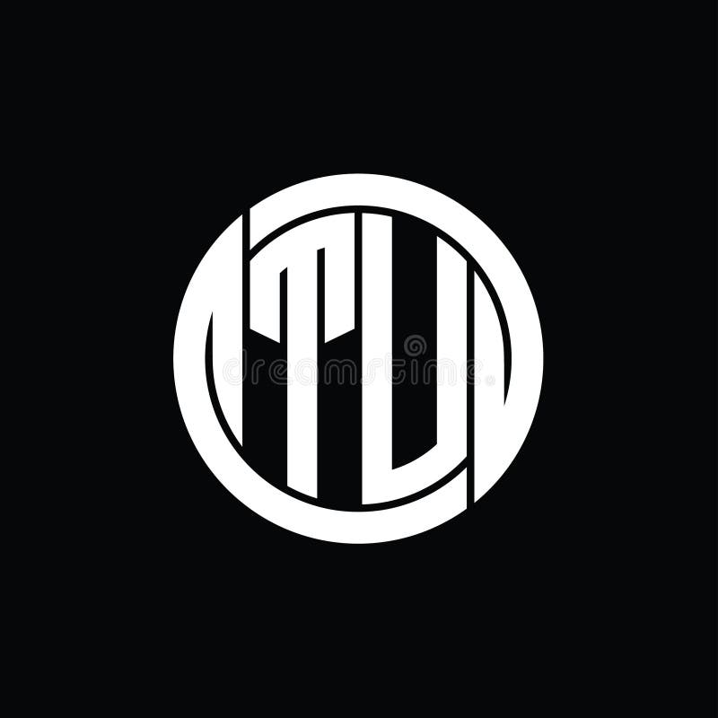 TU Logo Monogram Shield Inside Circle Shape Vector Images Design Template Stock Vector ...