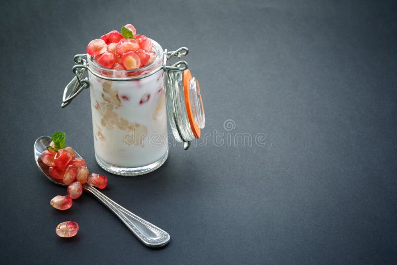 Tub Tim Grob, a Thailand Style Dessert Stock Photo - Image of asia ...