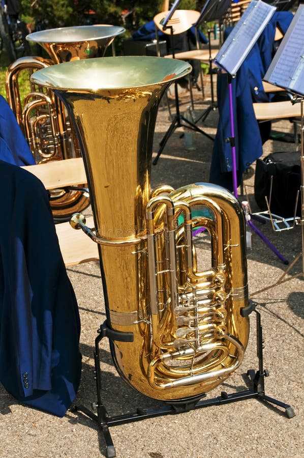 Tuba stock image. Image of equipment, game, band, entertainment - 26927887