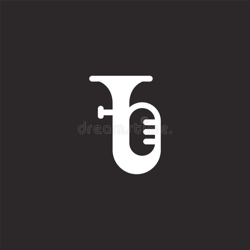 Tuba Icon. Filled Tuba Icon for Website Design and Mobile, App ...