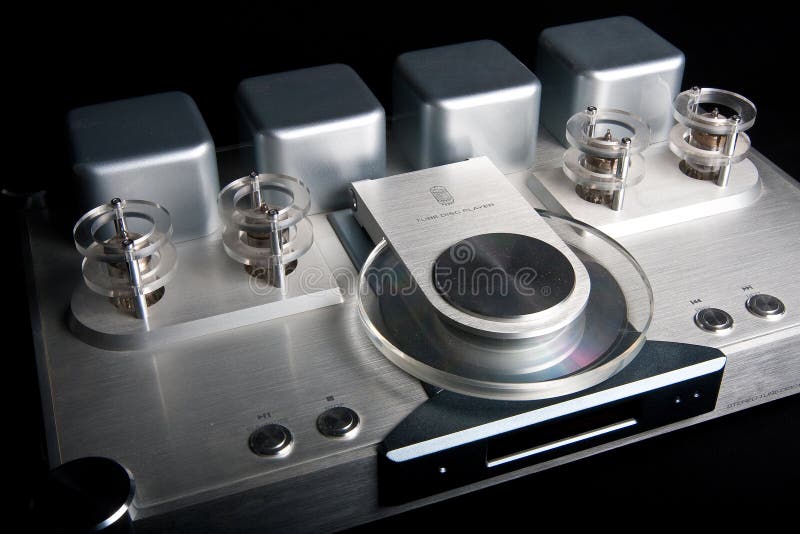 Expensive tube amplifier stock image. Image of outmoded - 3995867