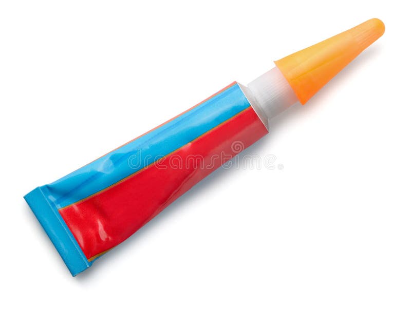 Colle D'un Tube Sur Un Chantier De Construction En Bois Image stock ...