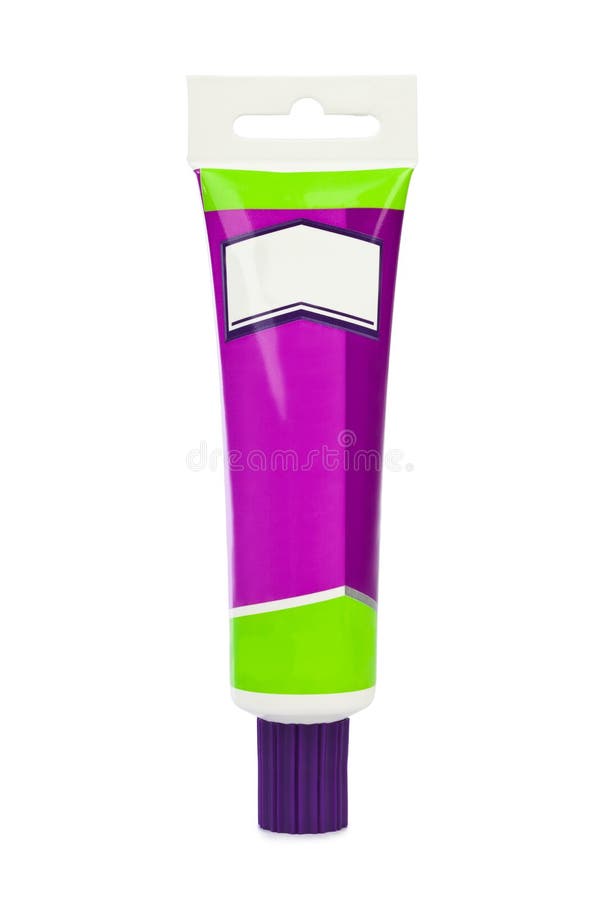 Tube de colle image stock. Image du isolement, médecine - 55788715