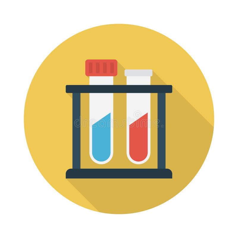 Tube flat vector icon stock vector. Illustration of equipment - 157463120