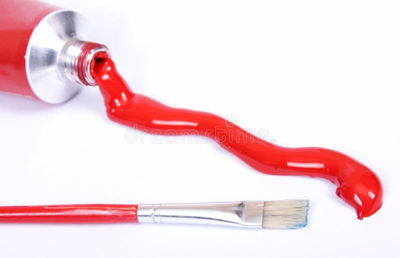 Tube of paint stock photo. Image of colour, fluid, paint - 10093380