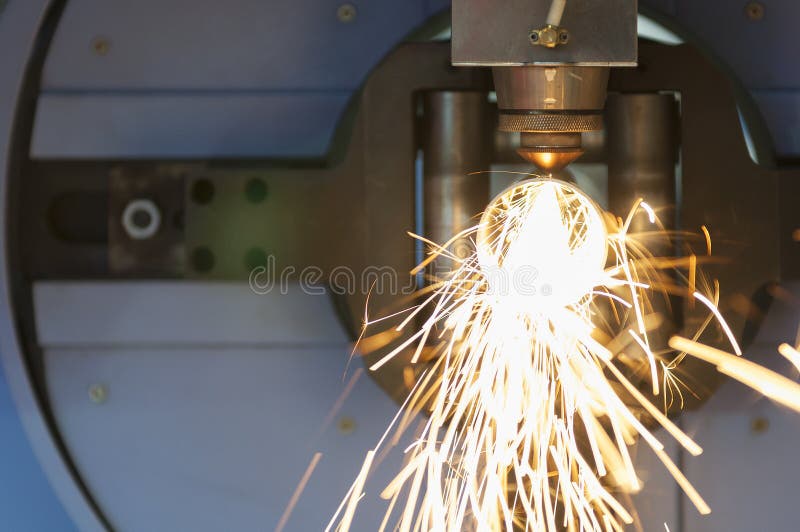 Pipe Laser Installed Inside Concrete Pipe by Site Engineer To Provide ...