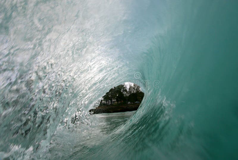 Tube shot 2 stock image. Image of tsunami, power, powerful - 38166439