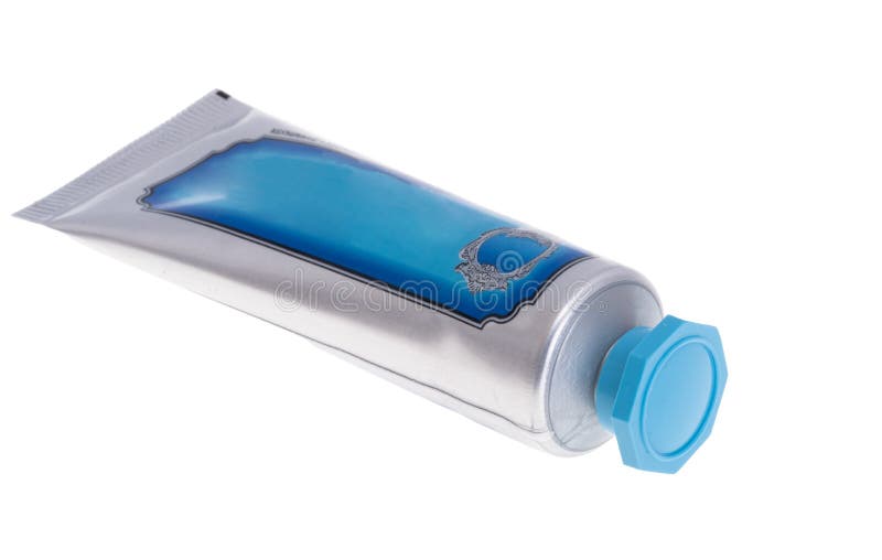 Tube of Toothpaste Isolated Stock Photo - Image of oral, dental: 252117948