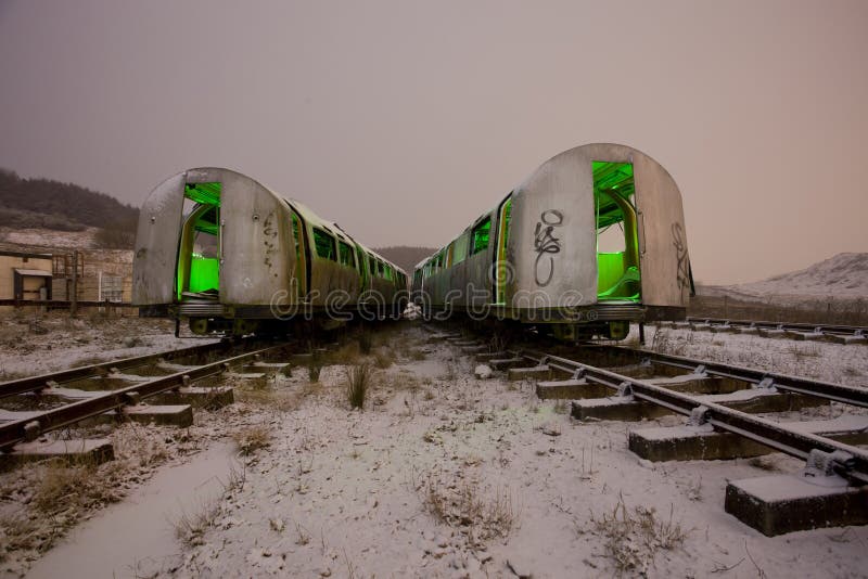 Tube train stock image. Image of light, aftermath, exposure - 23557731