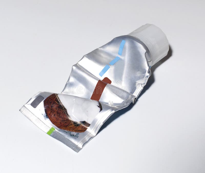 A tube of used toothpaste stock photo. Image of closeup - 112111026