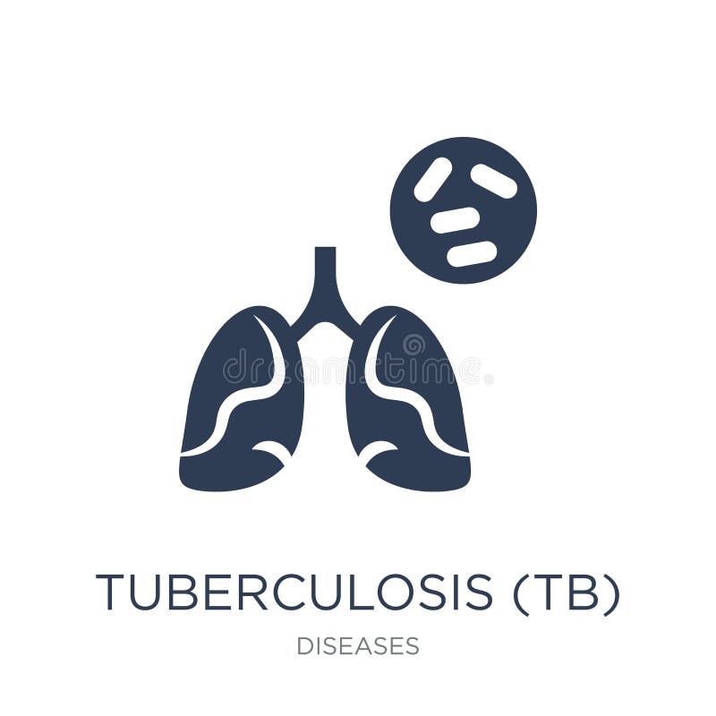 Tuberculosis (TB) Icon. Trendy Flat Vector Tuberculosis (TB) Icon on ...