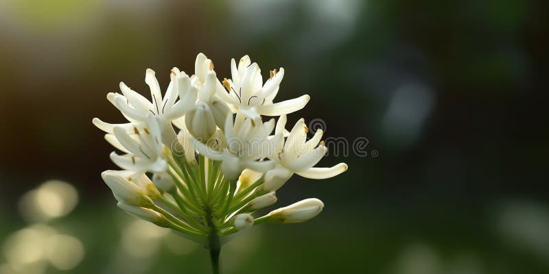 Tuberose Flower Blurred Background Aromatic Scent Perfume Stock ...