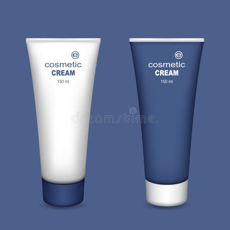 Tubes of cream stock vector. Illustration of eps10, wrapping - 68562157