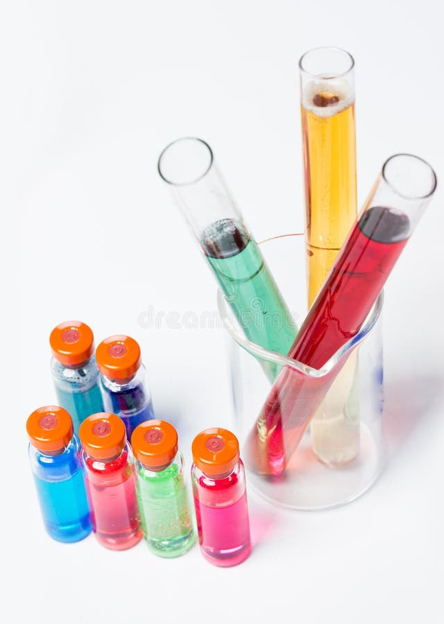 Tubes in the laboratory stock photo. Image of medicine - 40578894