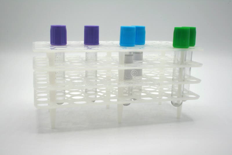 Tubes of medical samples stock image. Image of pink - 209346895