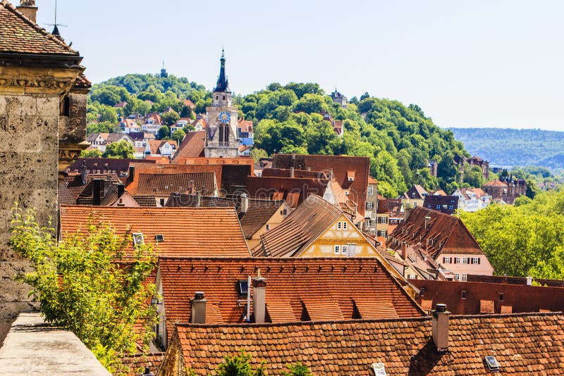 Castillo De Hohentubingen, Tubinga, Alemania Foto editorial - Imagen de ...