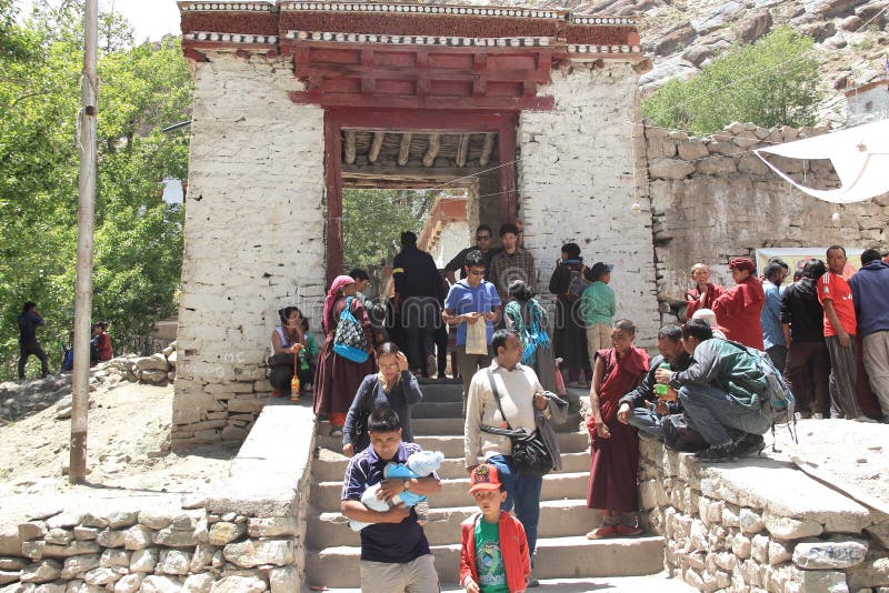 Tubo Principal Del Monasterio De Hemis Imagen editorial - Imagen de ...