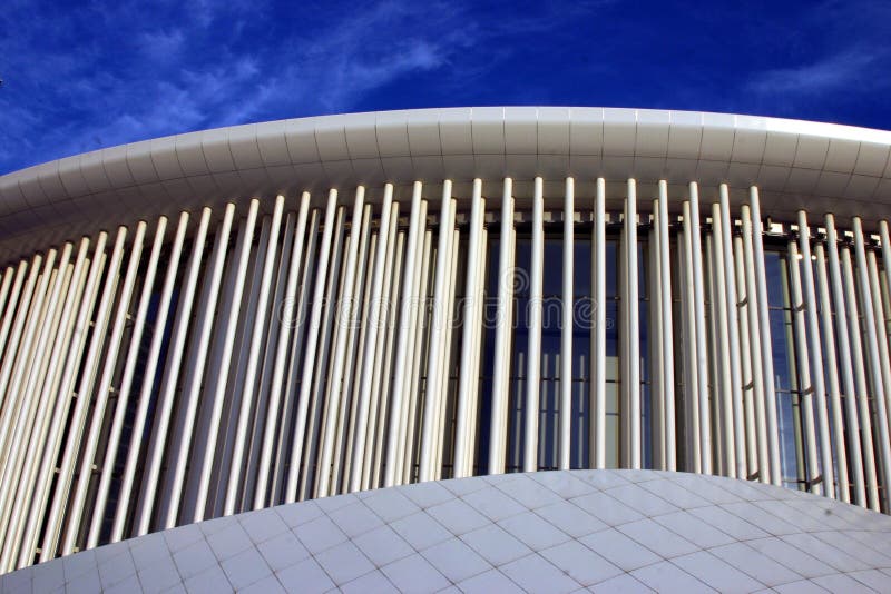 Tubular Buildings stock photo. Image of light, building - 6741018
