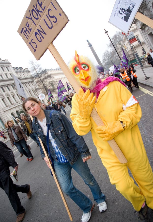 TUC Rally editorial photo. Image of protesting, march - 23425081