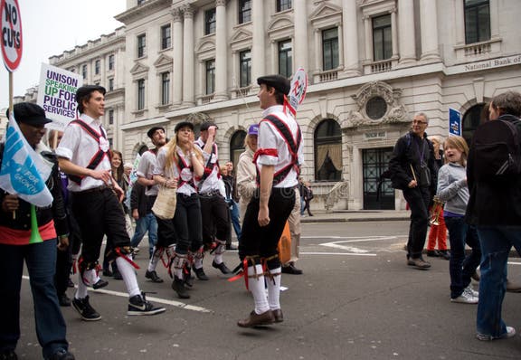 TUC Rally editorial stock image. Image of people, dancer - 23425099