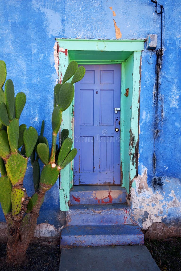452 Blue Door Adobe House Stock Photos - Free & Royalty-Free Stock ...