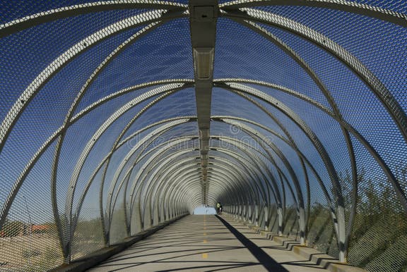 Tucson Snake Bridge stock photo. Image of urban, arizona - 1739466