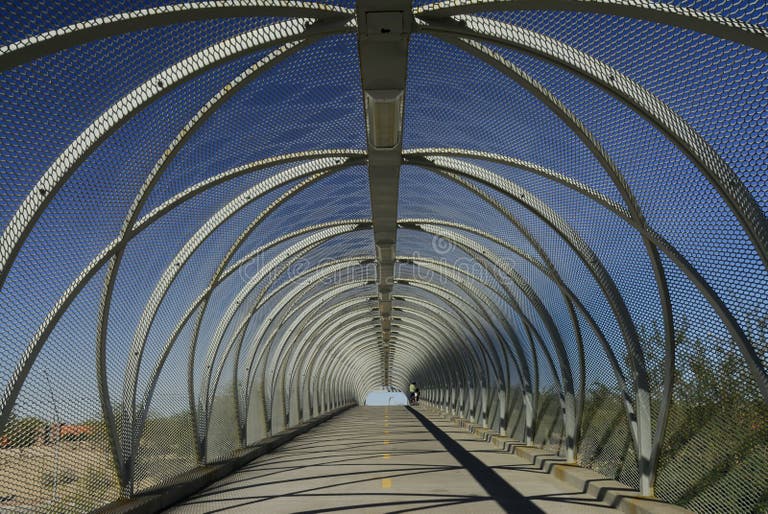 Tucson Snake Bridge stock photo. Image of urban, arizona - 1739466