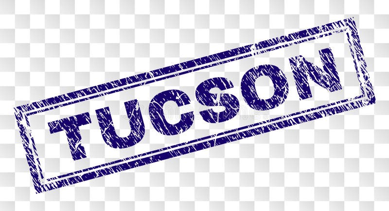 Grunge TUCSON Rectangle Stamp Stock Vector - Illustration of word, text ...