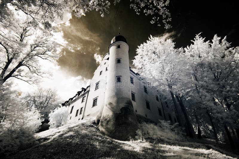 Tuczno Castle in Poland stock photo. Image of tuczno - 26188256