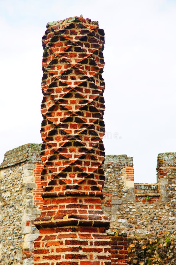Tudor chimneys stock image. Image of england, castle - 85245725