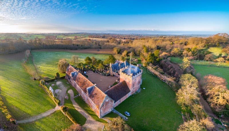 Tudor manor, AI generated stock illustration. Illustration of tudor ...