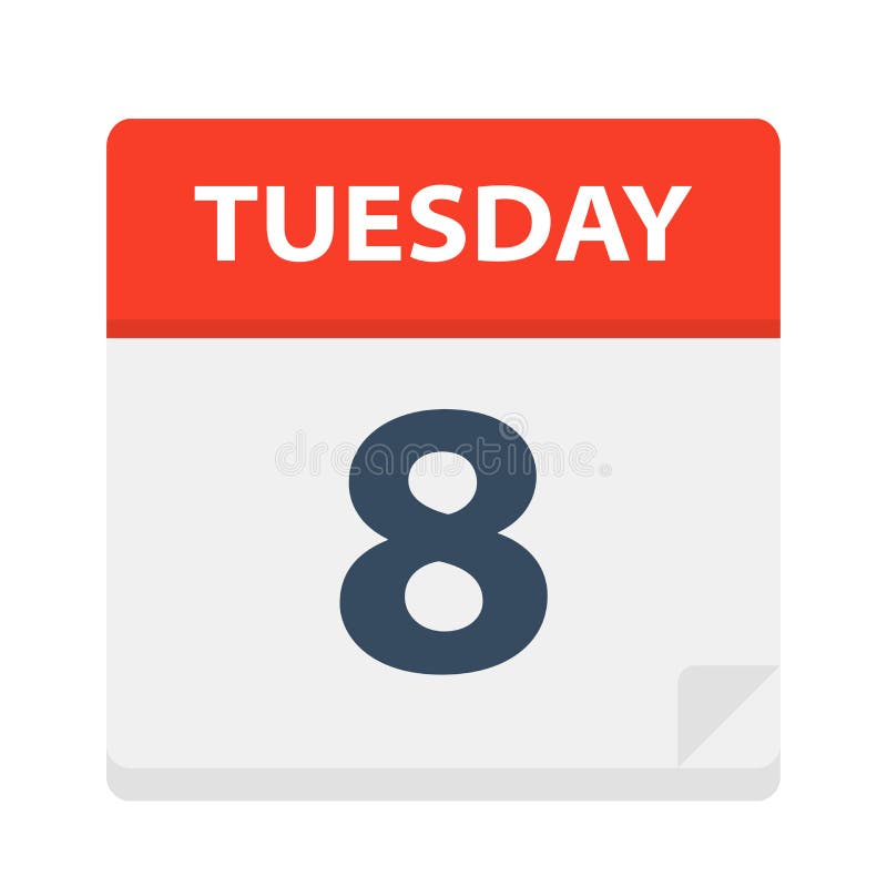 Tuesday 19 - Calendar Icon. Vector Illustration of Week Day Paper Leaf ... Tuesday 19 - Calendar Icon. Vector Illustration of Week Day Paper Leaf ...