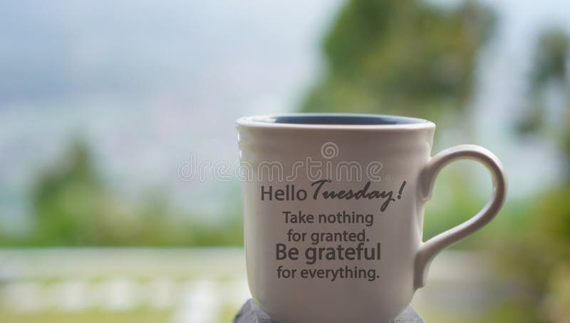 Inspirational Text Message on a Coffee Cup - Celebrate Your Strengths ...