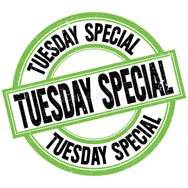 Tuesday Special Stock Illustrations – 566 Tuesday Special Stock ...