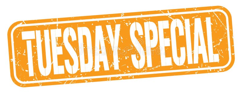 Tuesday Special Stock Illustrations – 566 Tuesday Special Stock ...