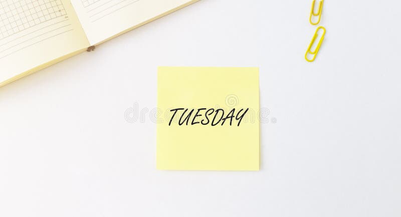 Tuesday Note Success Stock Photos - Free & Royalty-Free Stock Photos ...